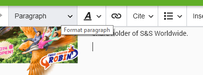 Help:Editing/VisualEditor basics - Coasterpedia - The Amusement Ride Wiki