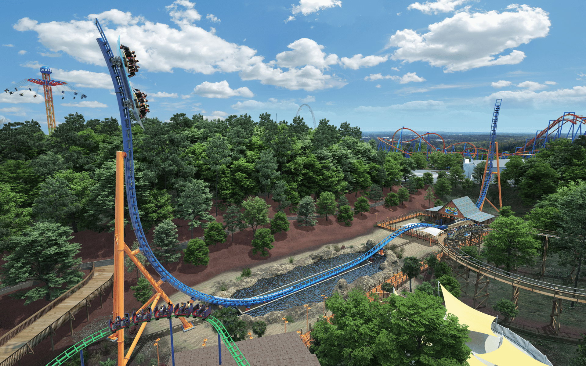 Georgia Gold Rusher - Coasterpedia - The Amusement Ride Wiki