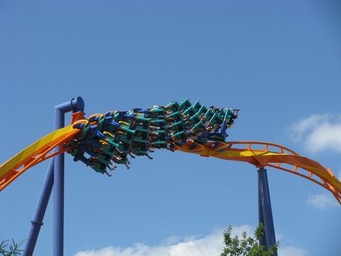 Zero-g roll - Coasterpedia - The Roller Coaster and Flat Ride Wiki