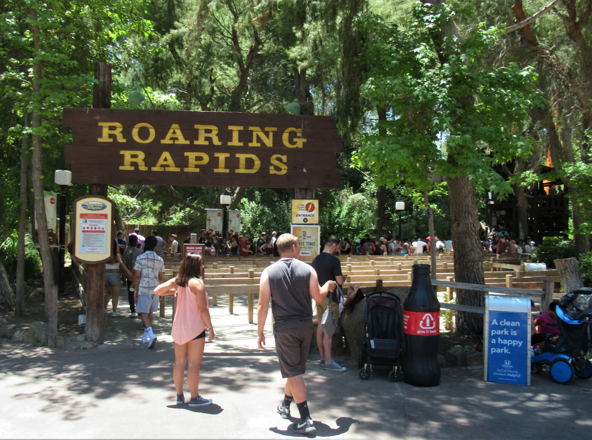 Roaring Rapids (Six Flags Magic Mountain) - Coasterpedia - The ...