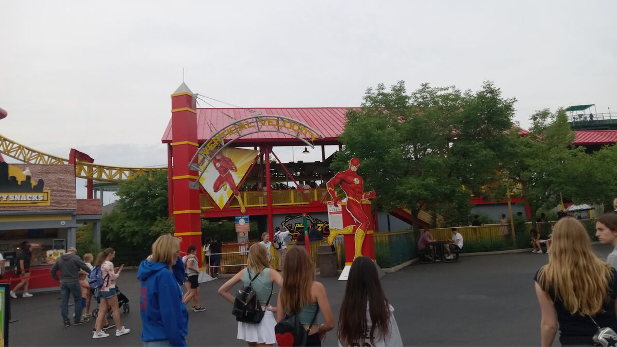 Vertical Velocity Six Flags