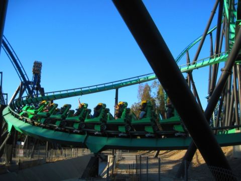 Riddler's Revenge - Coasterpedia - The Roller Coaster and Flat Ride Wiki