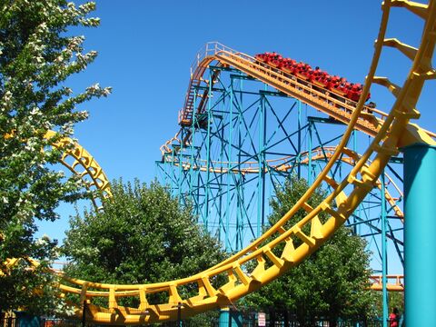 Corkscrew (Michigan's Adventure) - Coasterpedia - The Roller Coaster ...