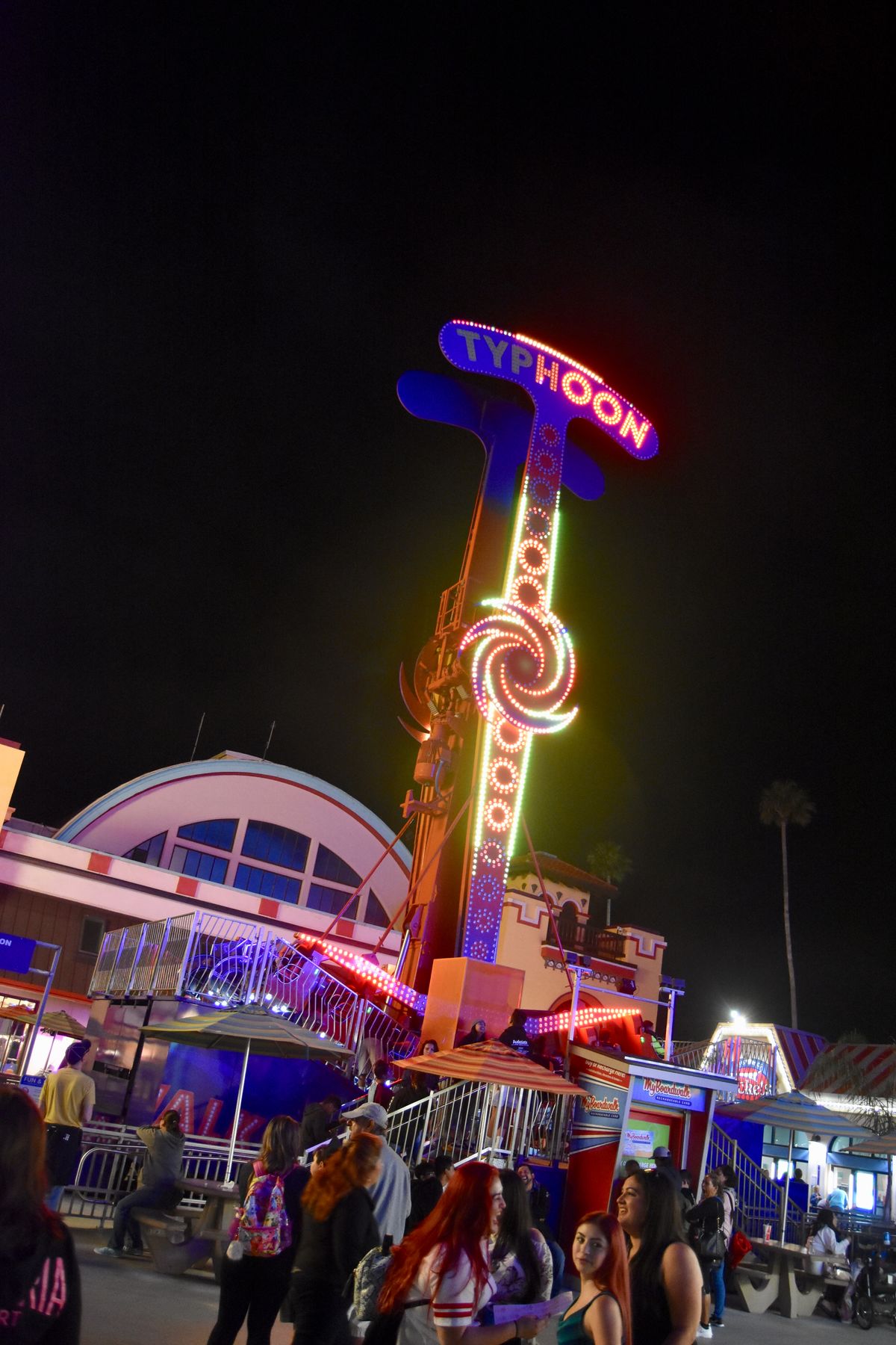Typhoon (Santa Cruz Beach Boardwalk) - Coasterpedia - The Roller ...