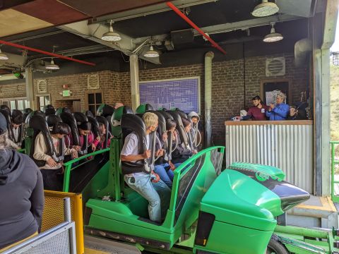 Riddler's Revenge - Coasterpedia - The Roller Coaster and Flat Ride Wiki