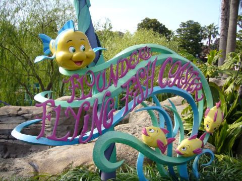 Flounder's Flying Fish Coaster - Coasterpedia - The Roller Coaster and ...