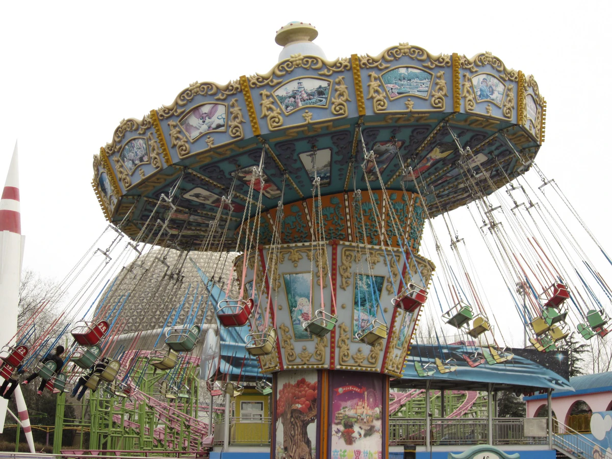 Flying Chairs (Beijing Shijingshan Amusement Park) - Coasterpedia - The ...