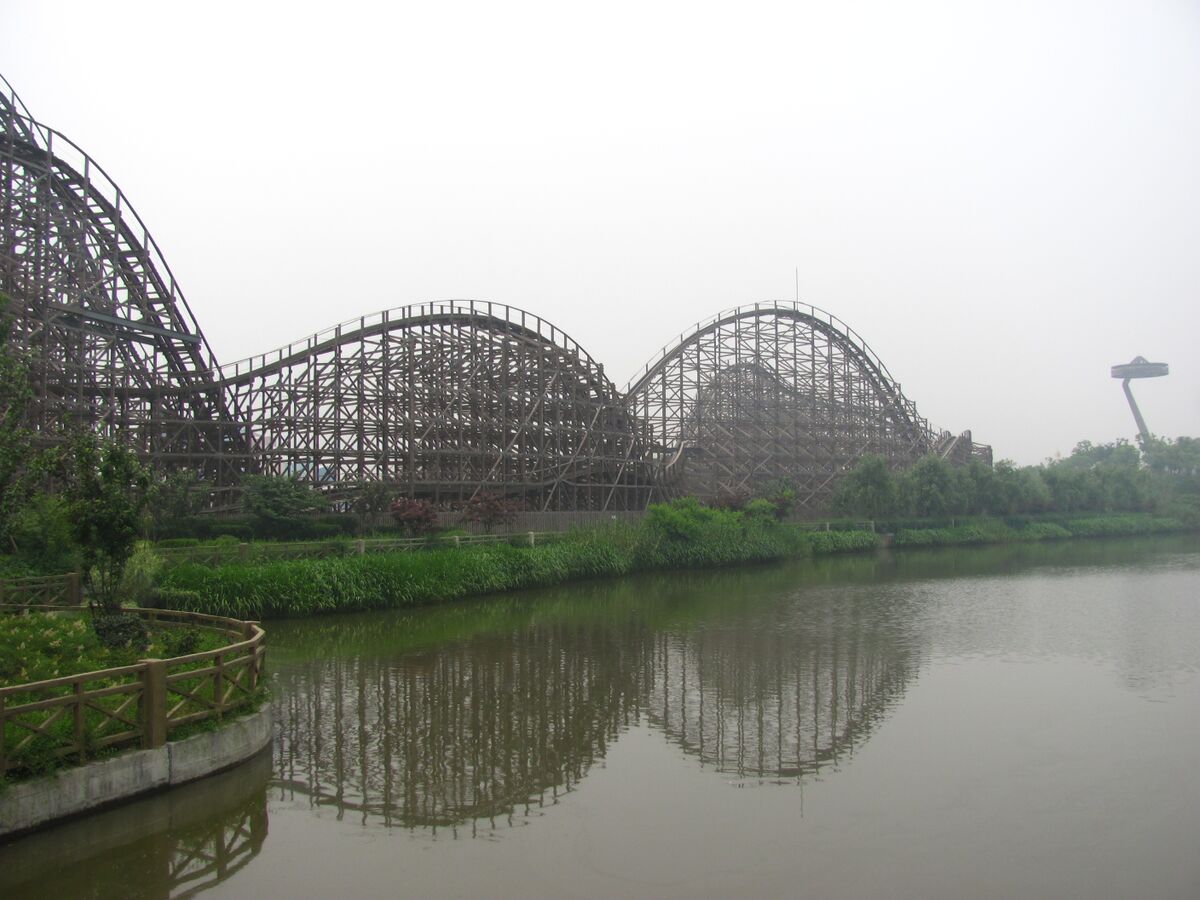Wooden Coaster - Fireball - Coasterpedia - The Roller Coaster and Flat ...