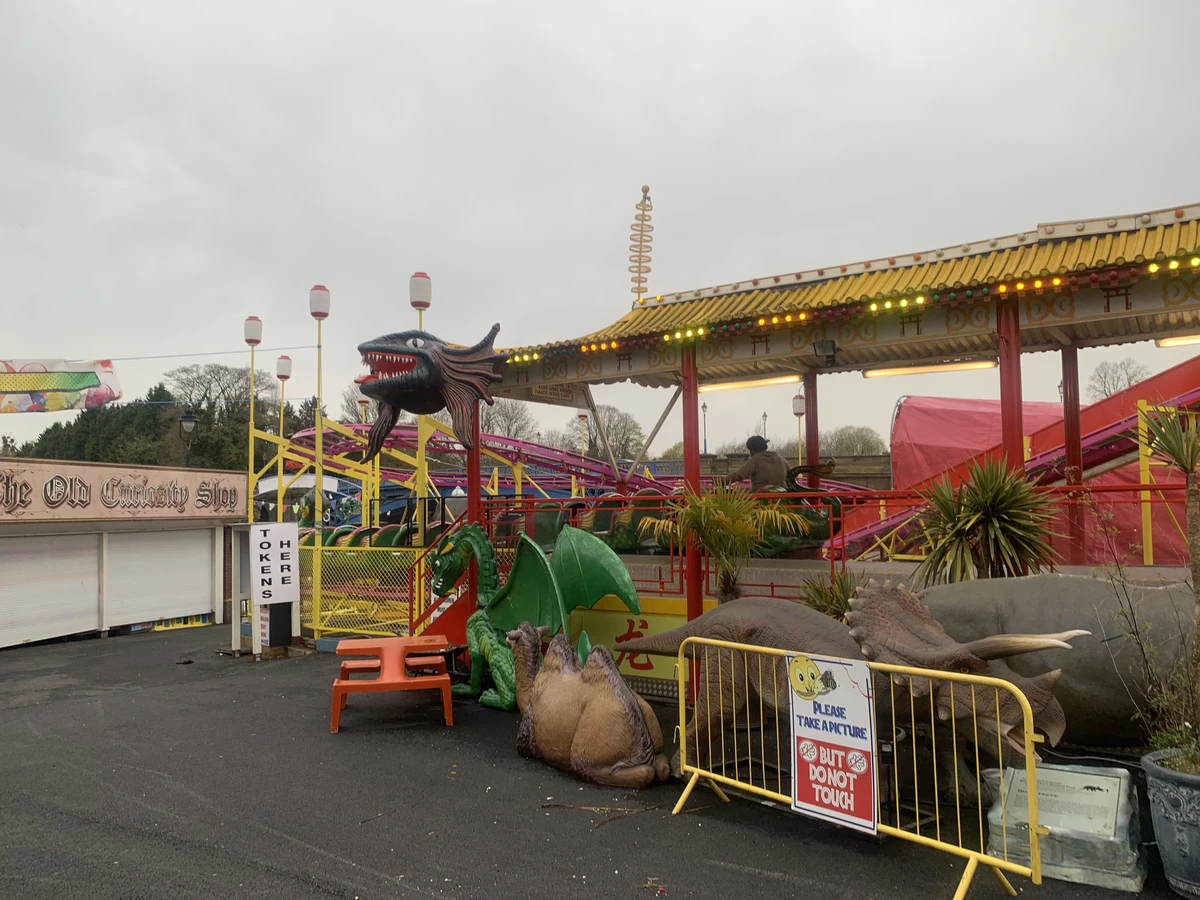 Dragon Roller Coaster (Treasure Island Amusement Park) - Coasterpedia ...