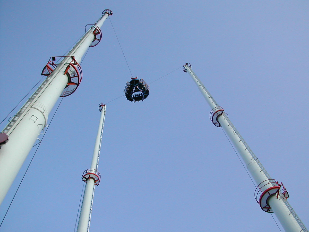 Eruption (Frontier City) - Coasterpedia - The Amusement Ride Wiki