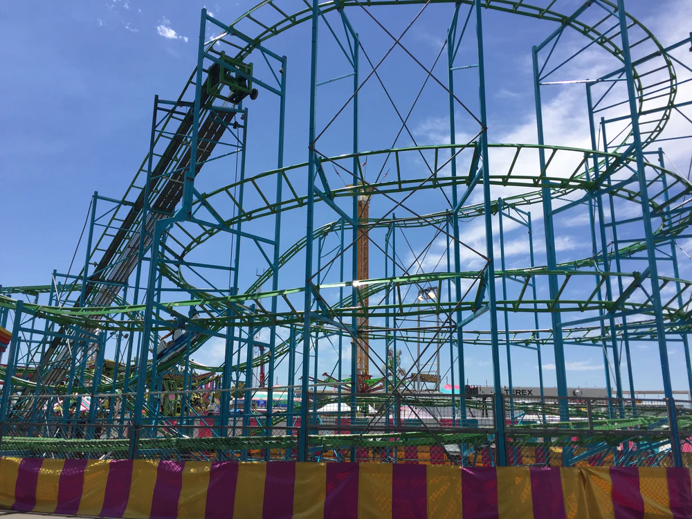 Ex-scream Machine - Coasterpedia - The Amusement Ride Wiki