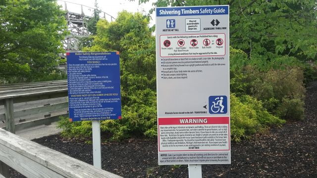 Shivering Timbers - Coasterpedia - The Roller Coaster and Flat Ride Wiki