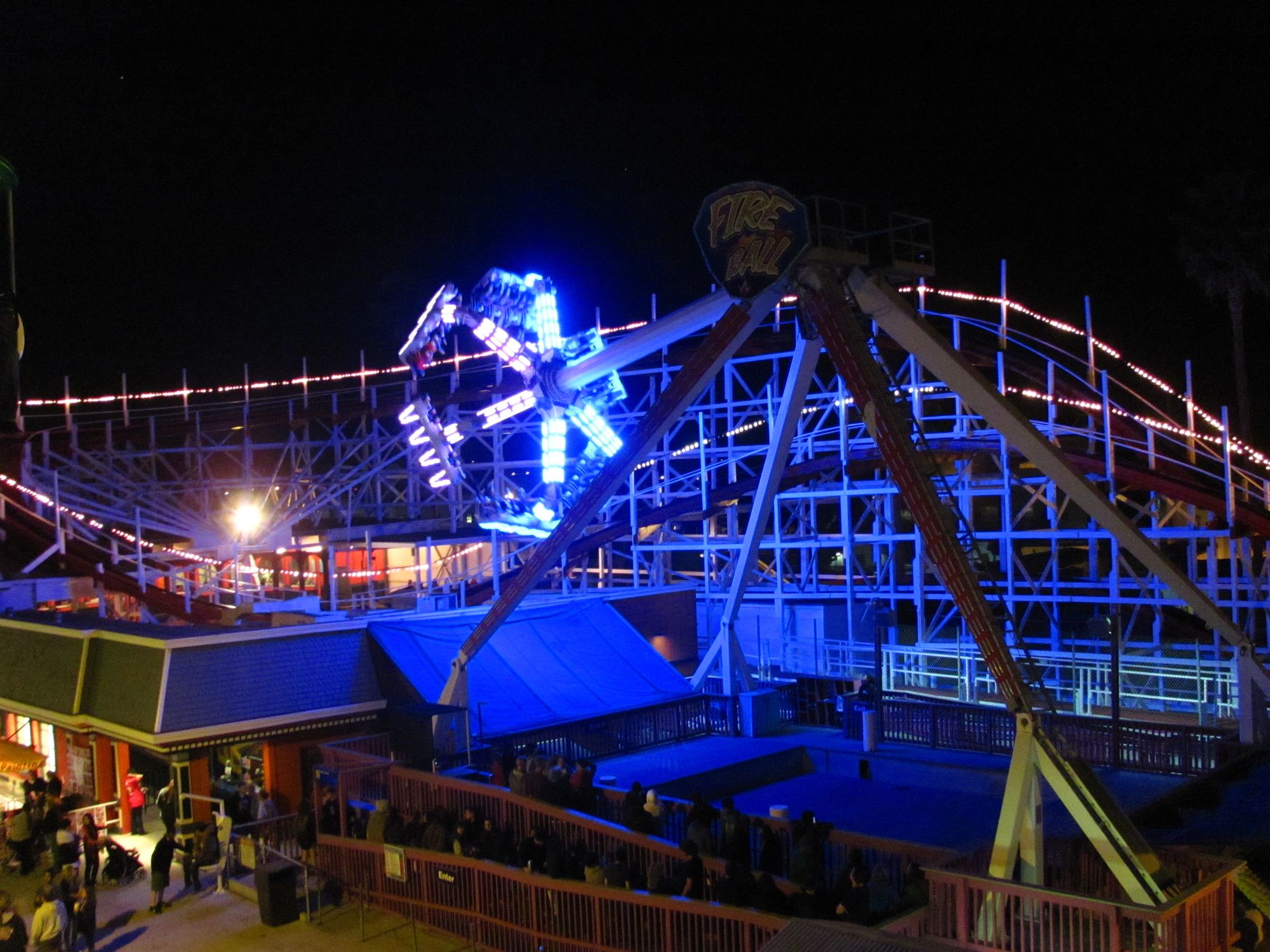 Fireball (Santa Cruz Beach Boardwalk) - Coasterpedia - The Roller ...