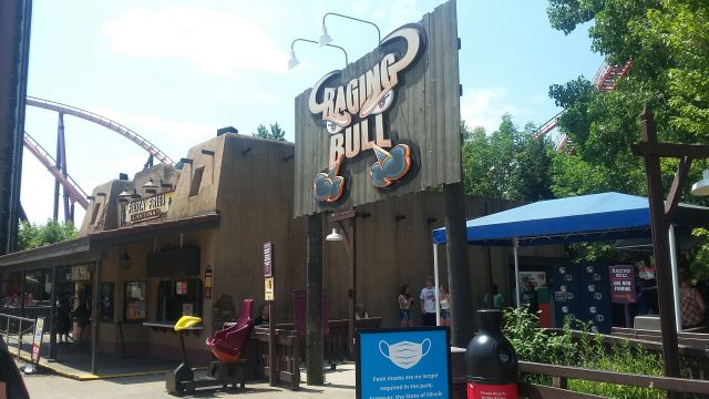 Raging Bull - Coasterpedia - The Roller Coaster and Flat Ride Wiki