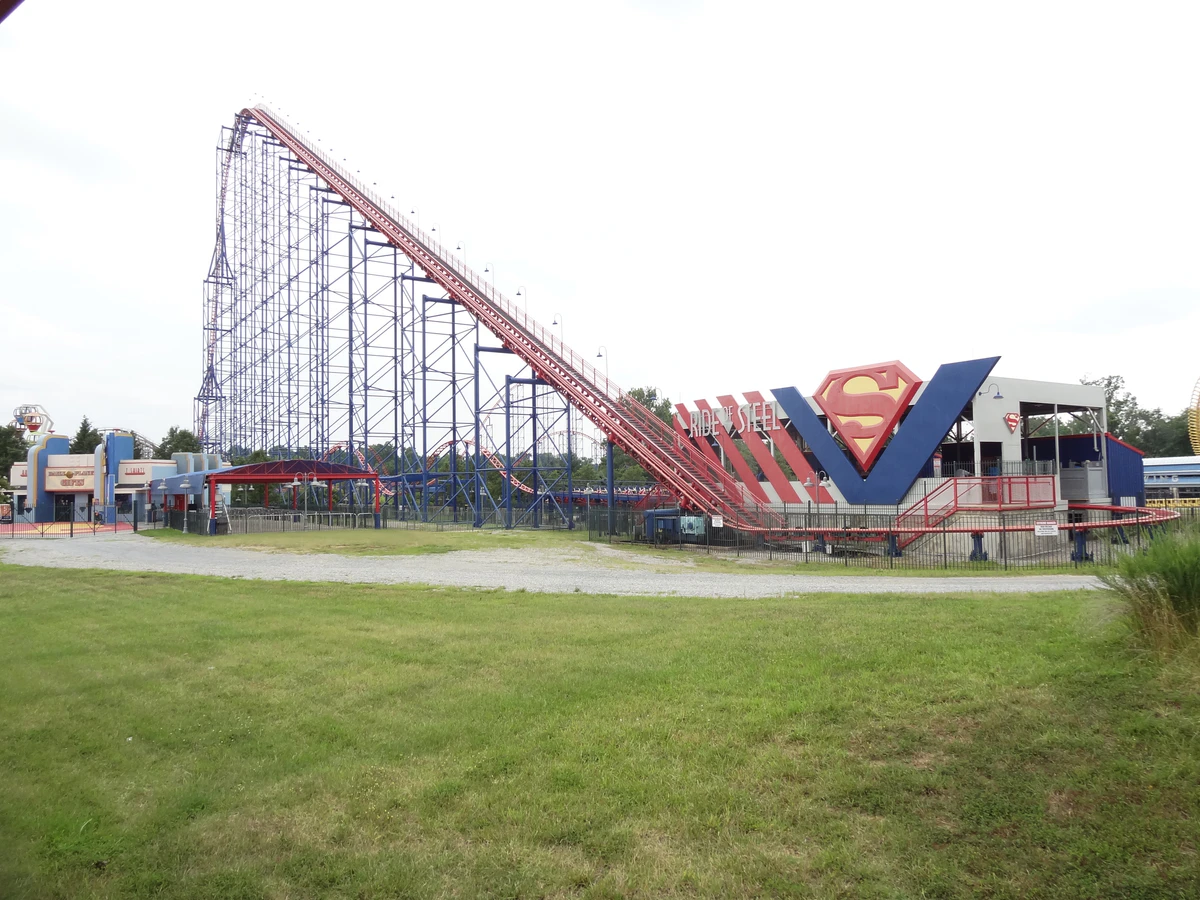 Superman: Ride of Steel - Coasterpedia - The Amusement Ride Wiki