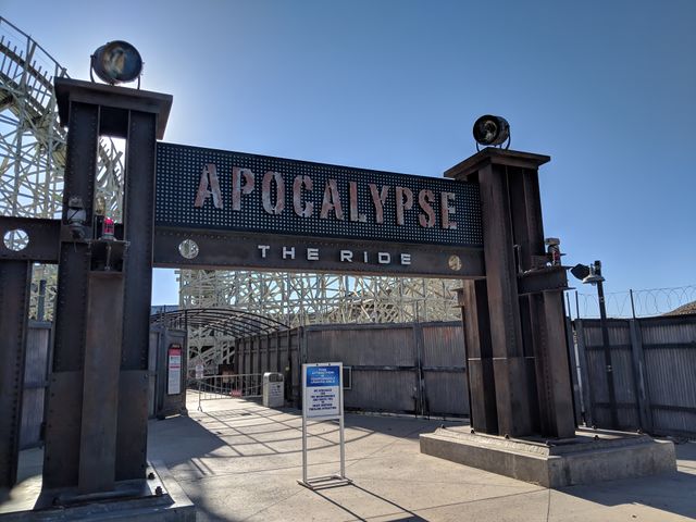 Apocalypse (Six Flags Magic Mountain) - Coasterpedia - The Roller ...