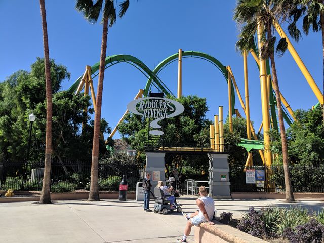 Riddler's Revenge - Coasterpedia - The Roller Coaster and Flat Ride Wiki