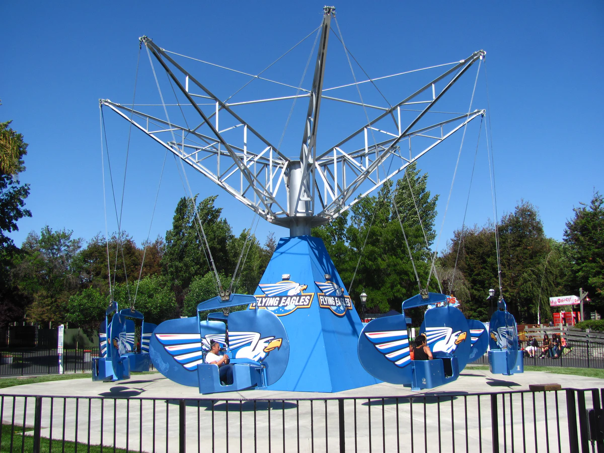 Flying Eagles (California's Great America) - Coasterpedia - The ...
