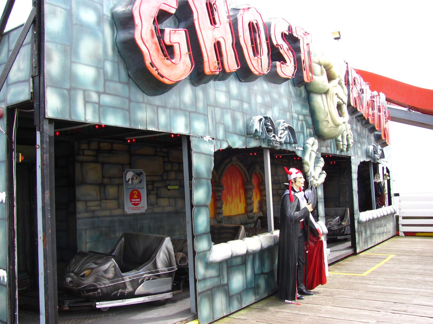 Ghost Train (Britannia Pier) - Coasterpedia - The Roller Coaster and ...
