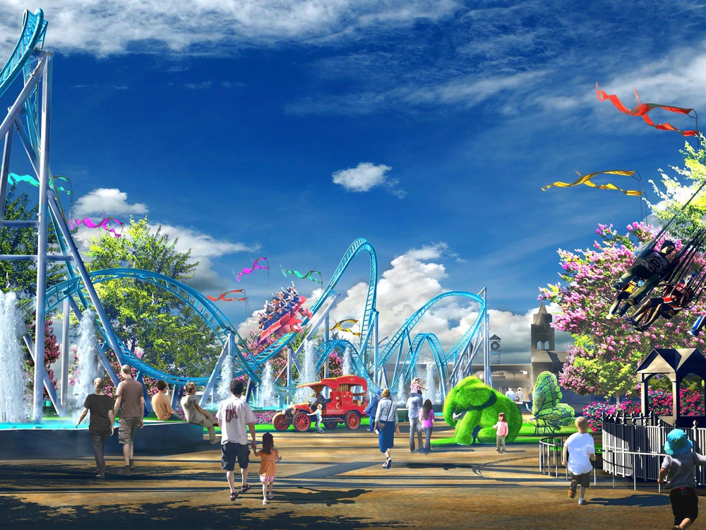 Rollin' Thunder (Tropic Falls) - Coasterpedia - The Amusement Ride Wiki