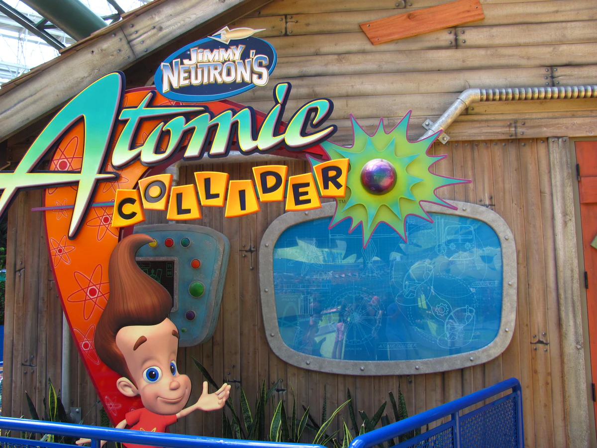 Jimmy Neutron's Atomic Collider - Coasterpedia - The Amusement Ride Wiki