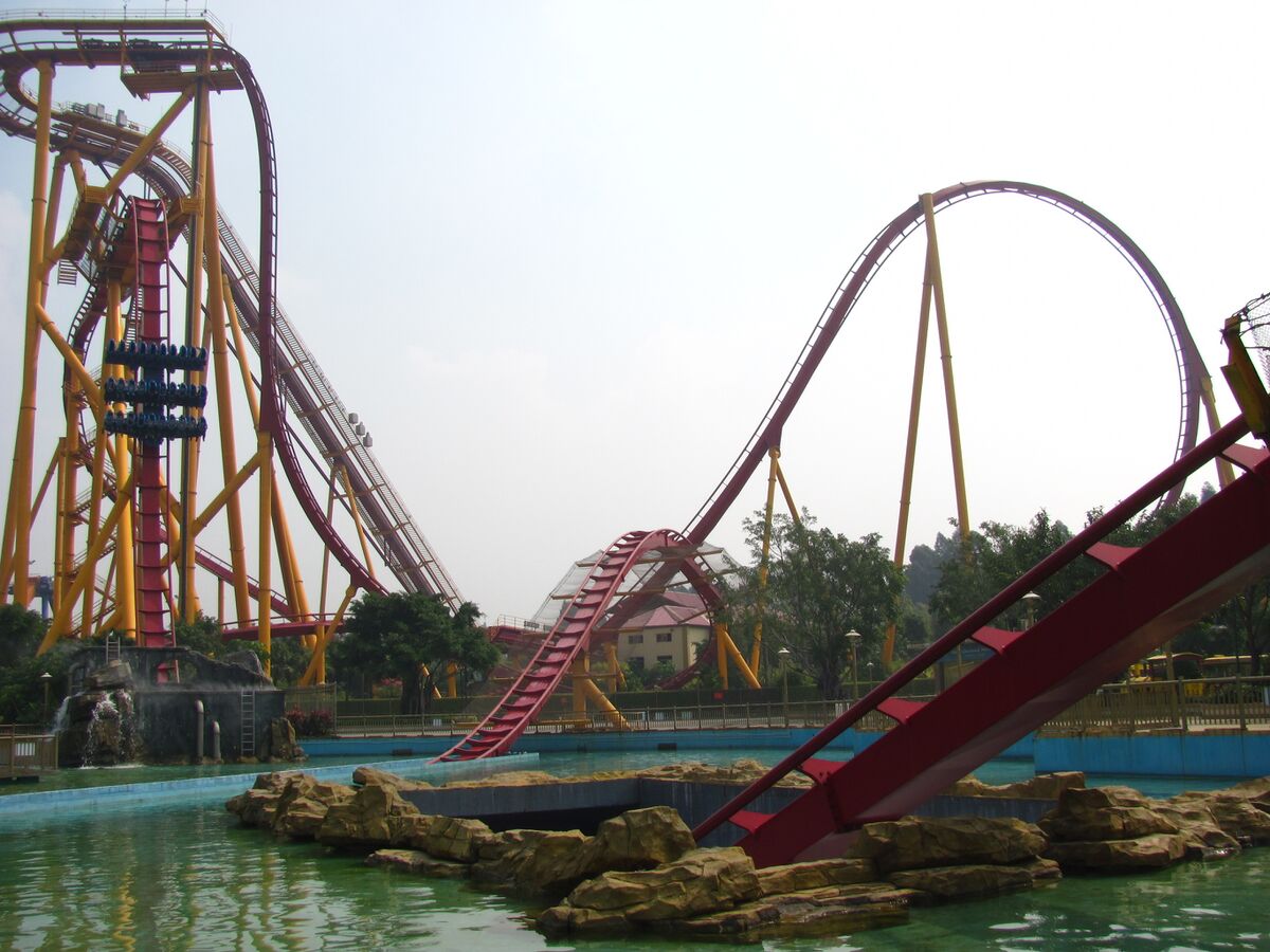 Dive Coaster (Chimelong Paradise) - Coasterpedia - The Roller Coaster ...