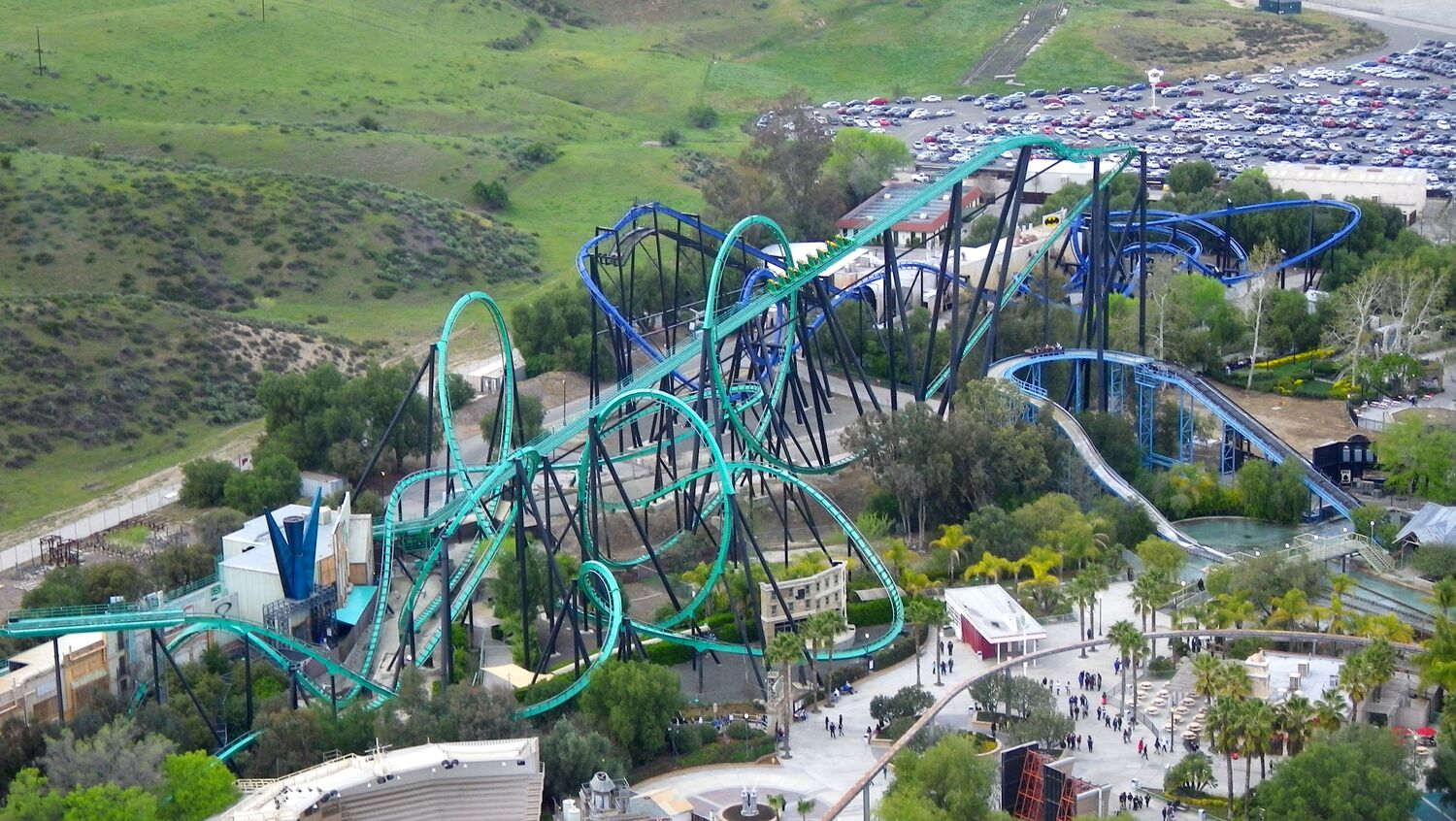 Riddler's Revenge - Coasterpedia - The Roller Coaster and Flat Ride Wiki