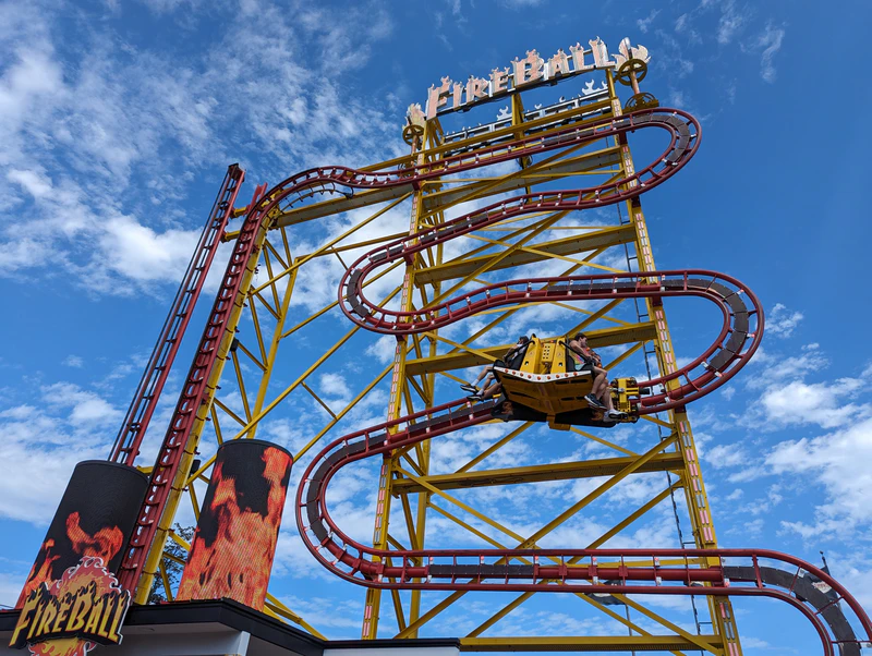Fireball (Adventureland) - Coasterpedia - The Amusement Ride Wiki