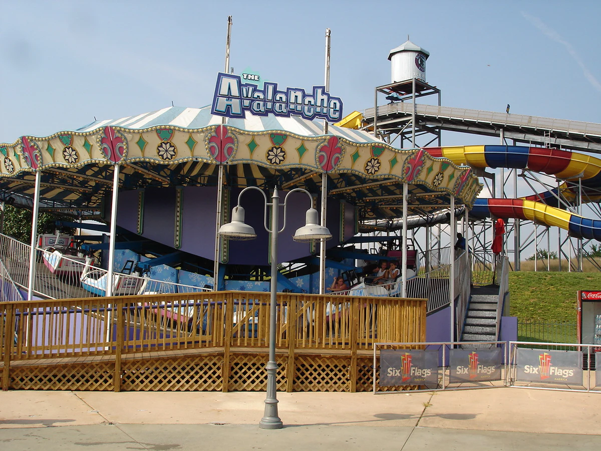 Avalanche (Six Flags America) - Coasterpedia - The Amusement Ride Wiki