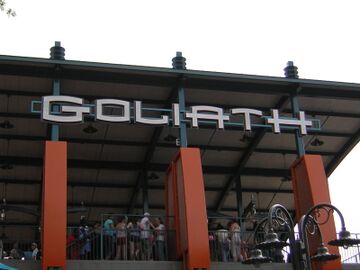 Goliath (Six Flags Over Georgia) - Coasterpedia - The Roller Coaster ...