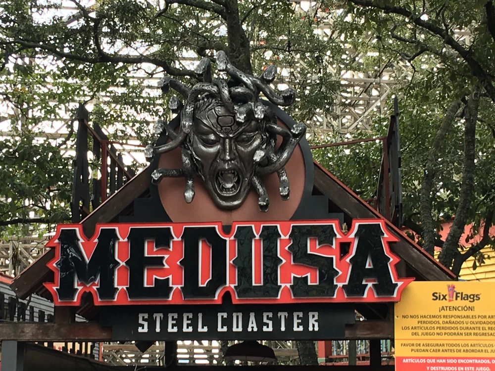Medusa Steel Coaster - Coasterpedia - The Amusement Ride Wiki