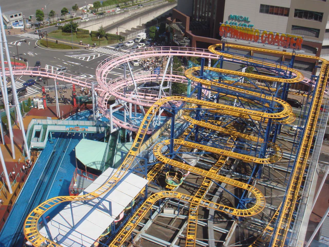 Spinning Coaster (Yokohama Cosmoworld) - Coasterpedia - The Amusement ...