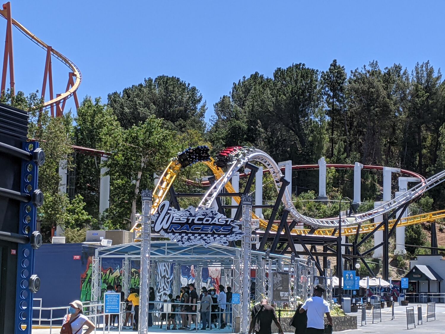 West Coast Racers - Coasterpedia - The Roller Coaster and Flat Ride Wiki